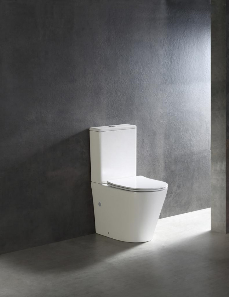 Унитаз напольный Ceramalux TR2178 TORNADO